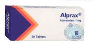 اقراص البراكس Alprax Tablets لعلاج القلق والاكتئاب